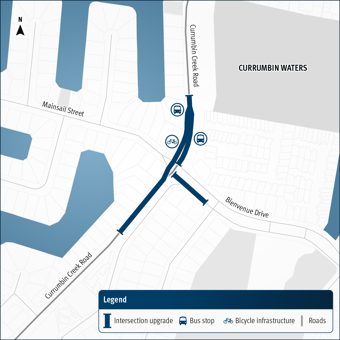 Currumbin Creek Road – Bienvenue Drive intersection upgrade ...