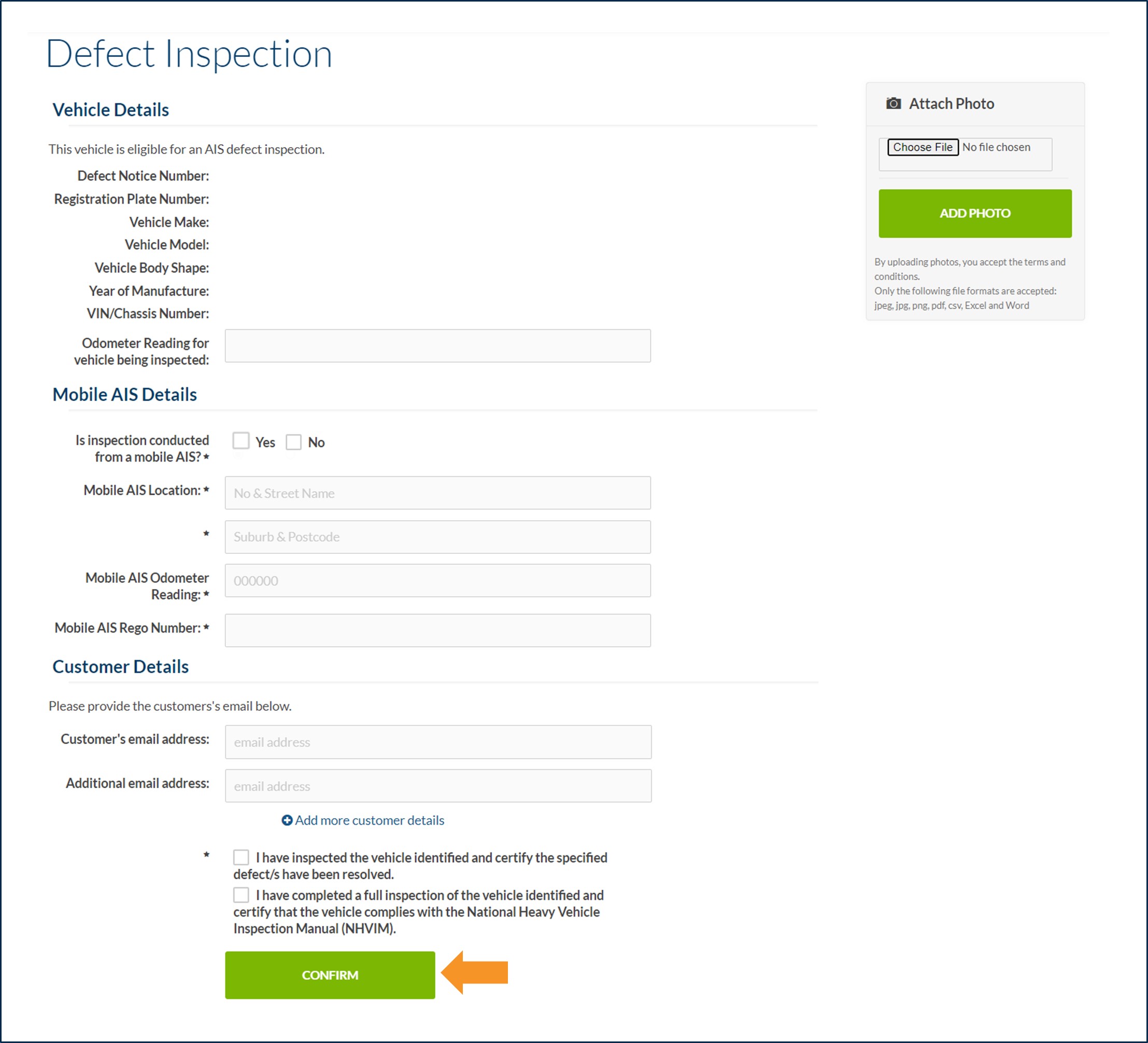 Defect vehicle and trailer inspections (Department of Transport and ...