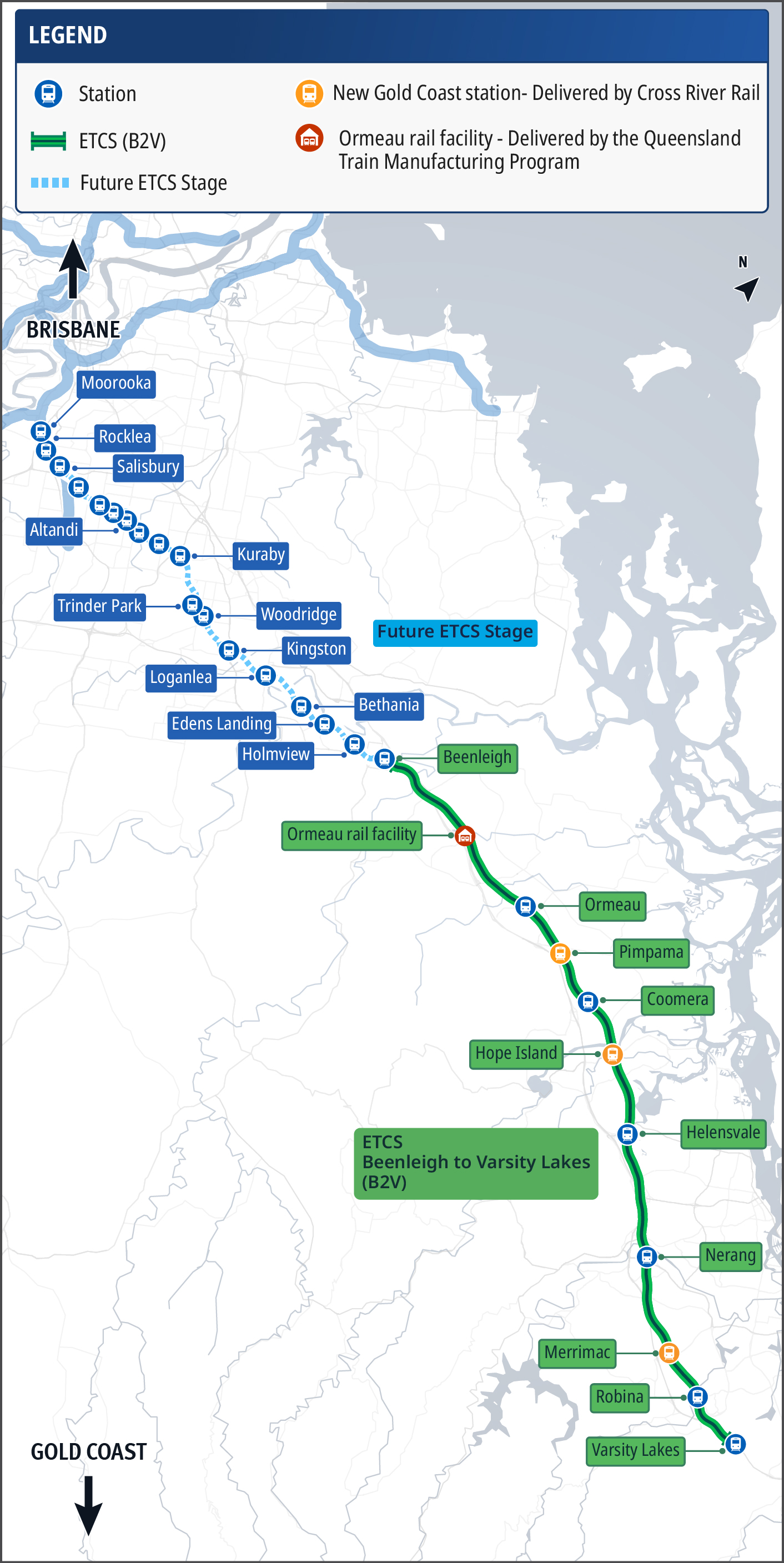 ETCS Beenleigh to Varsity Lakes | Department of Transport and Main Roads