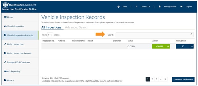 Incorrect inspection certificates and reports (Department of Transport ...