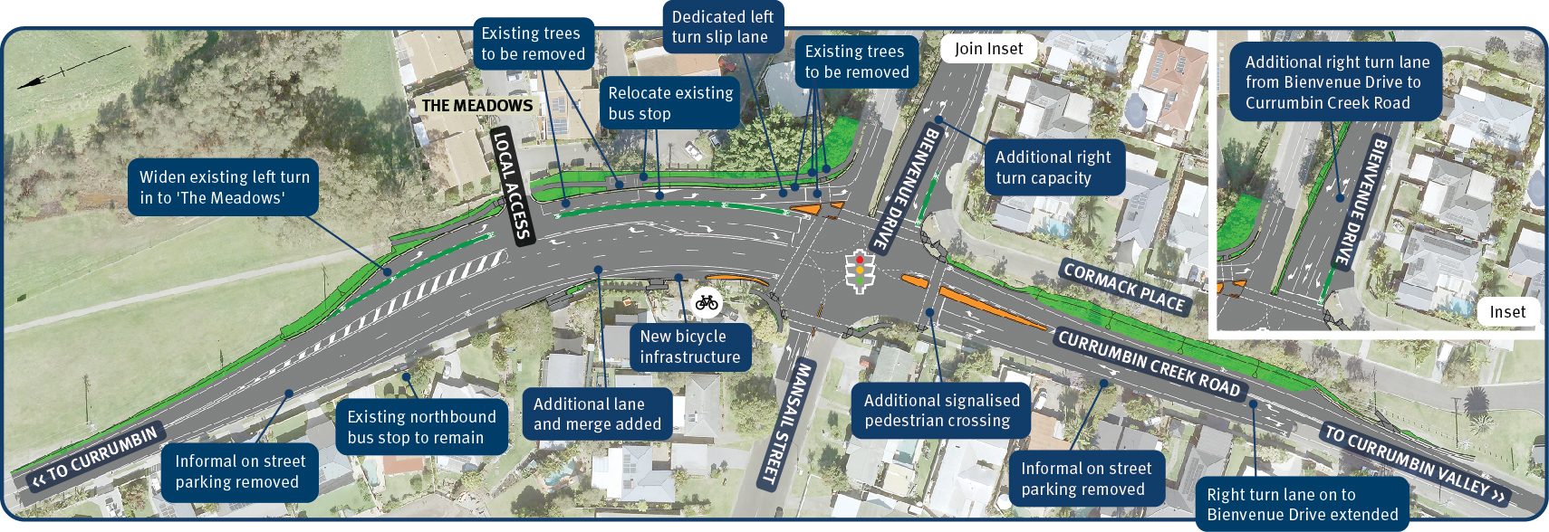 Currumbin Creek Road – Bienvenue Drive intersection upgrade ...