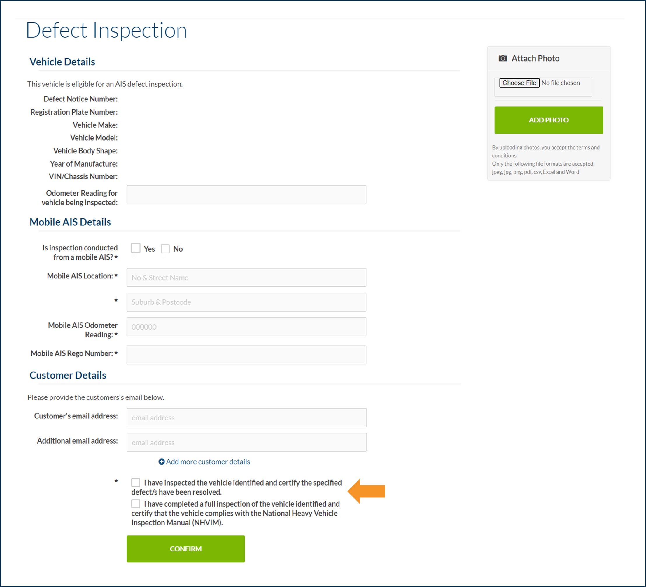 Defect vehicle and trailer inspections (Department of Transport and ...