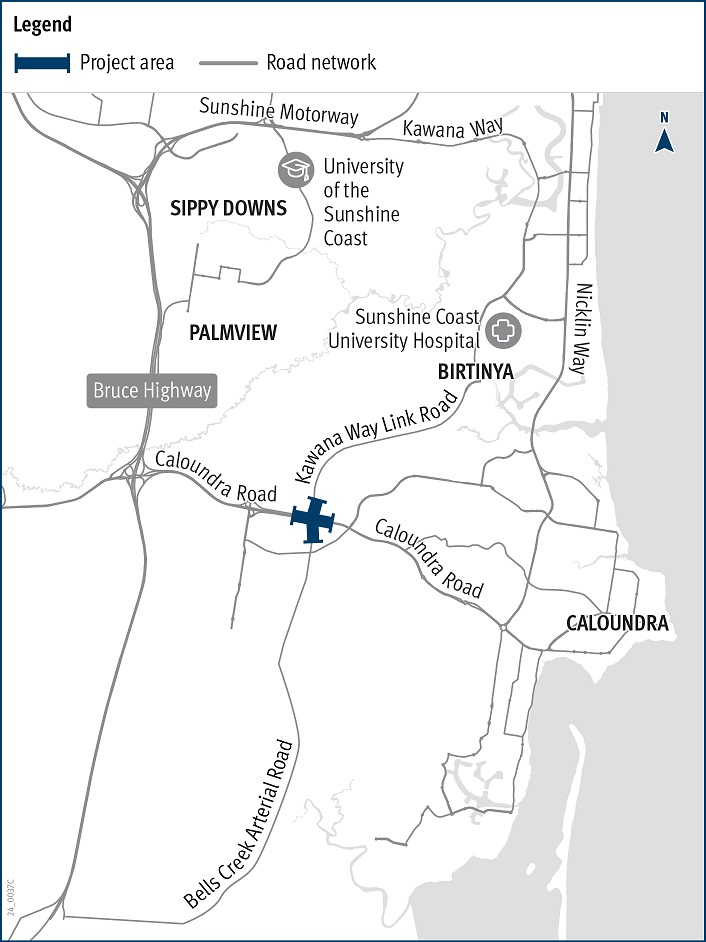 Caloundra Road Kawana Way Link Road and Bells Creek Arterial Road ...
