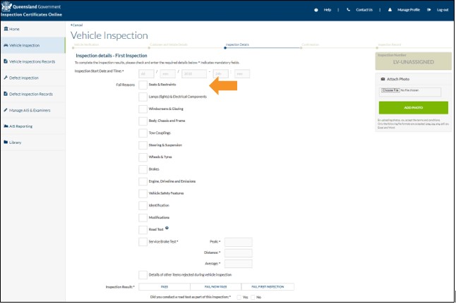 Vehicle and trailer inspections (Department of Transport and Main Roads)