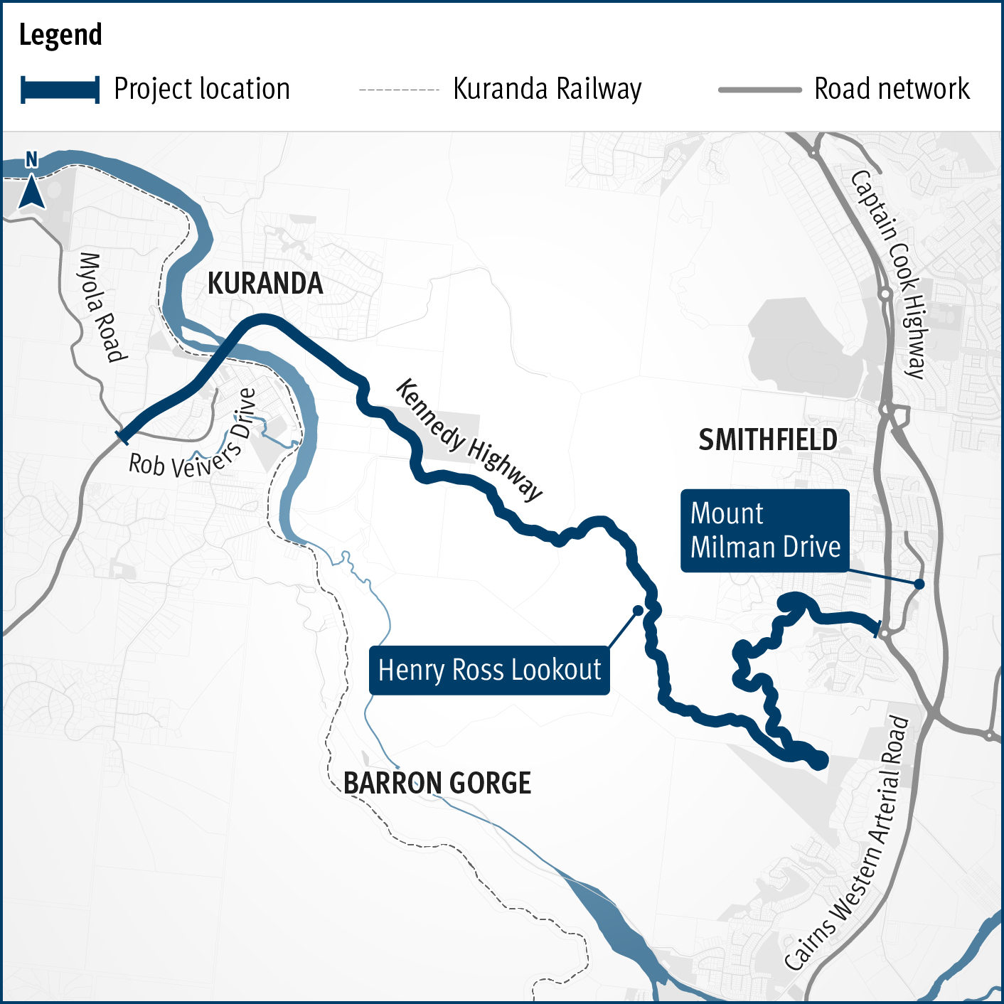 Kuranda Range Road safety and resilience upgrades | Department of ...
