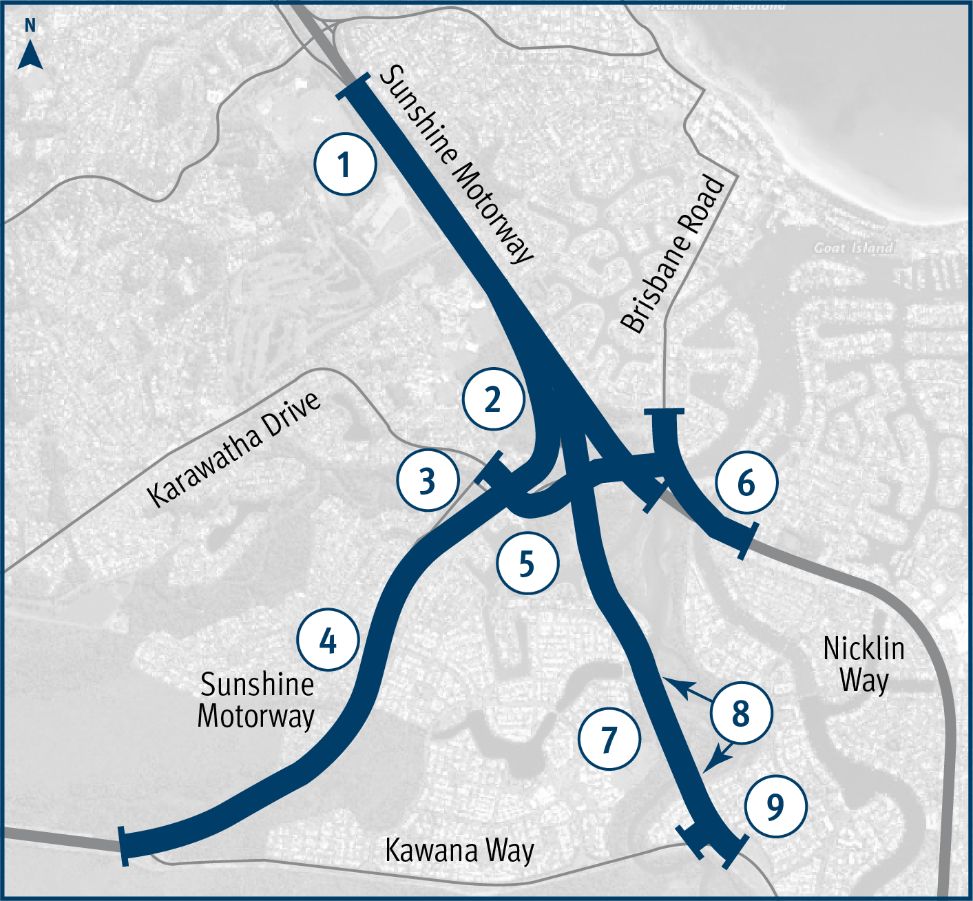 Sunshine Motorway, Mooloolah River Interchange Upgrade (Stage 1 ...
