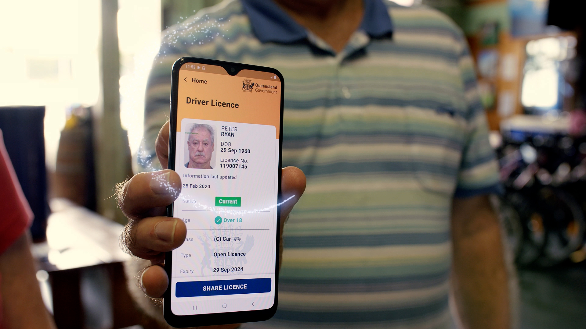 Digital Licence App—media assets (Department of Transport and Main Roads)