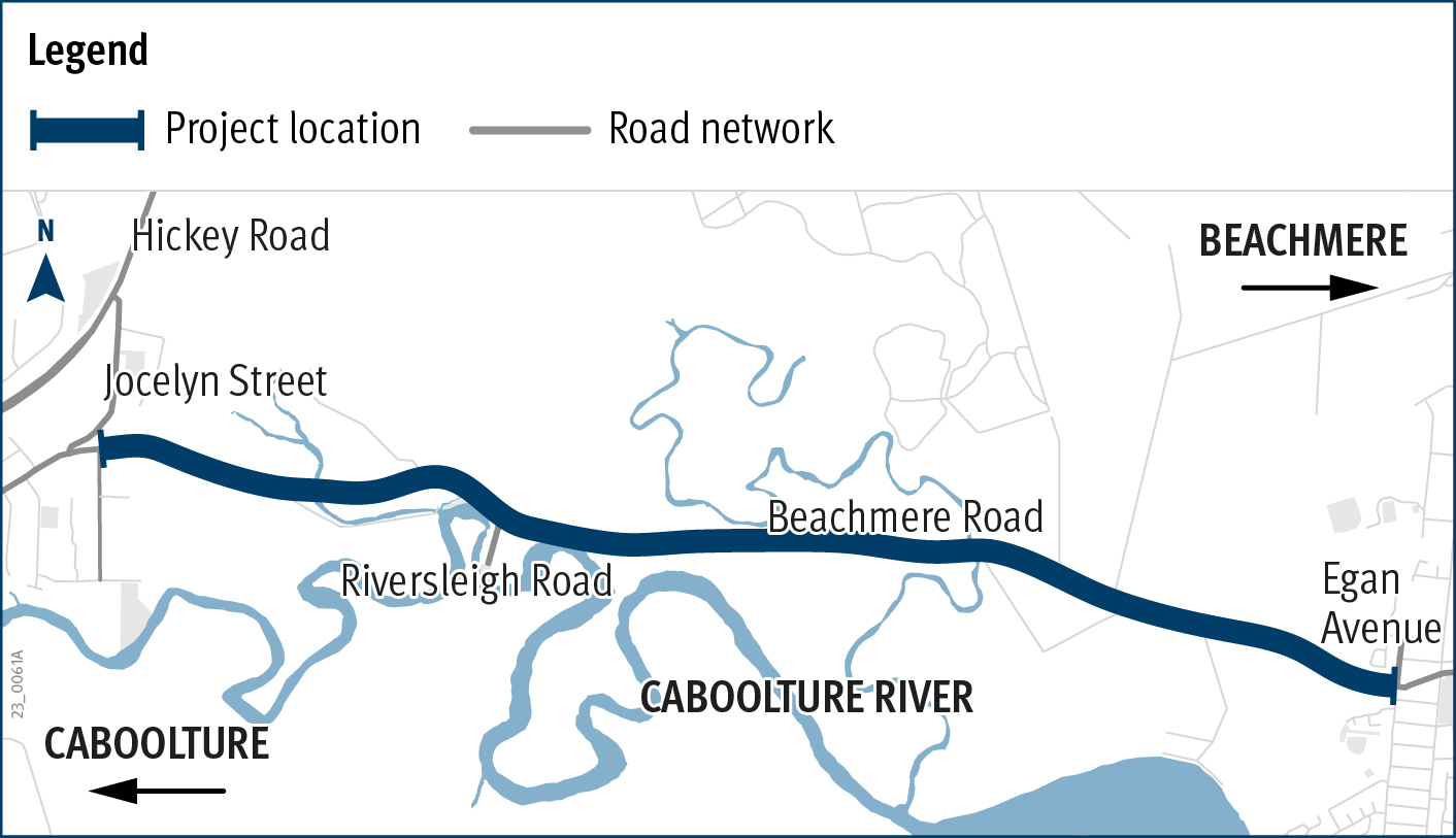 Caboolture Beachmere Road improve safety and planning | Department of ...