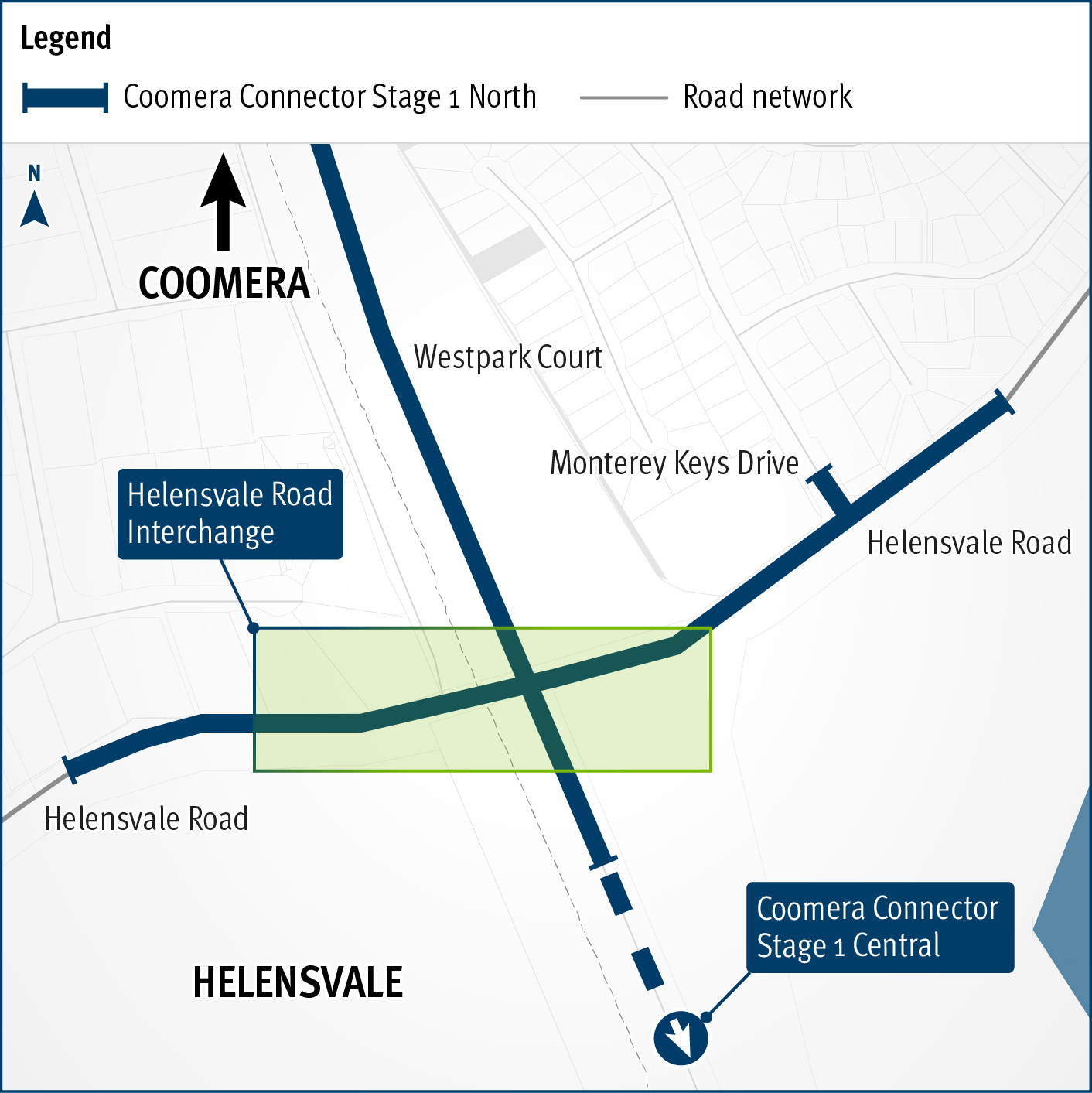 Helensvale Road interchange | Department of Transport and Main Roads