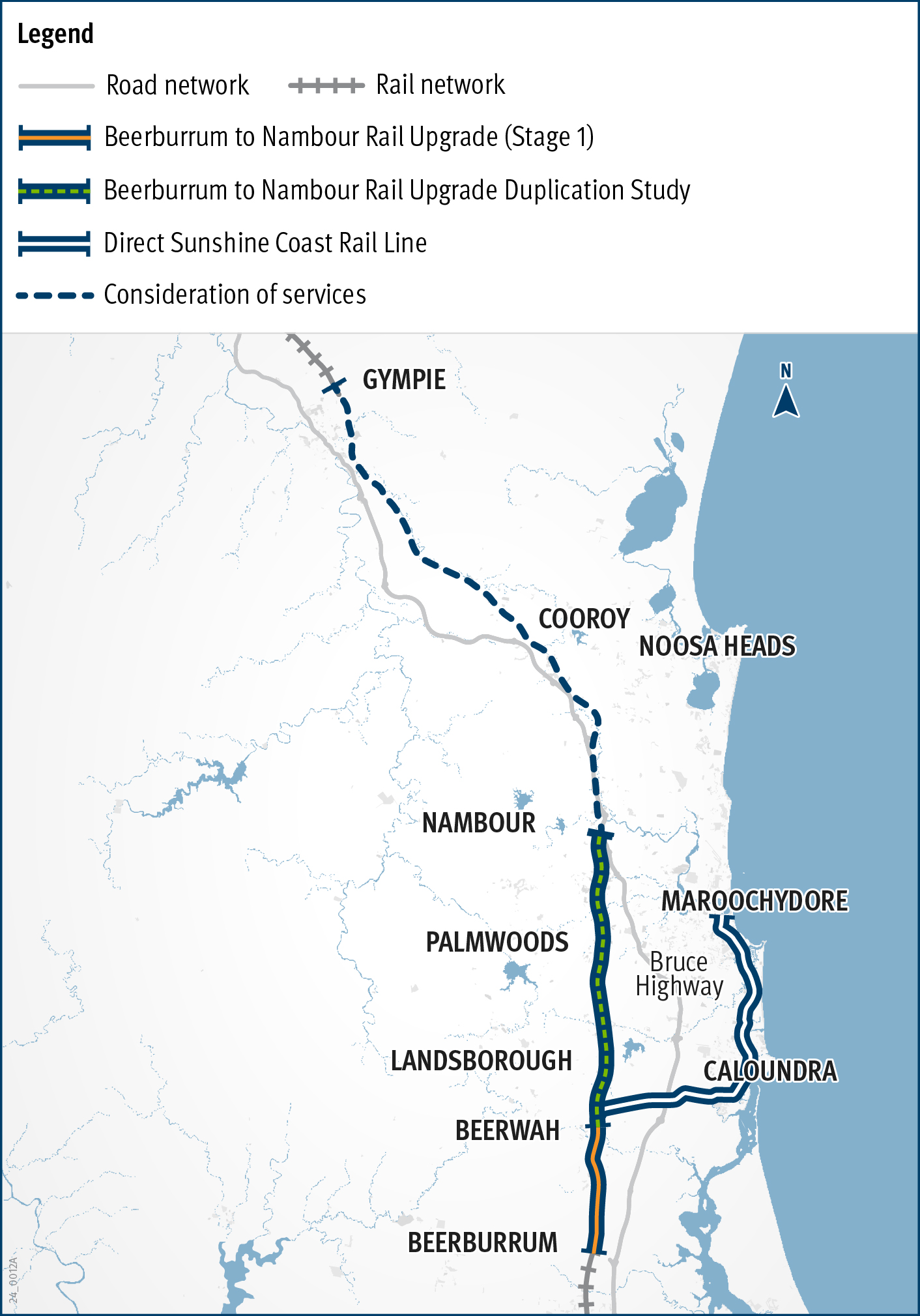 Beerburrum to Nambour Rail Upgrade, duplication study | Department of ...