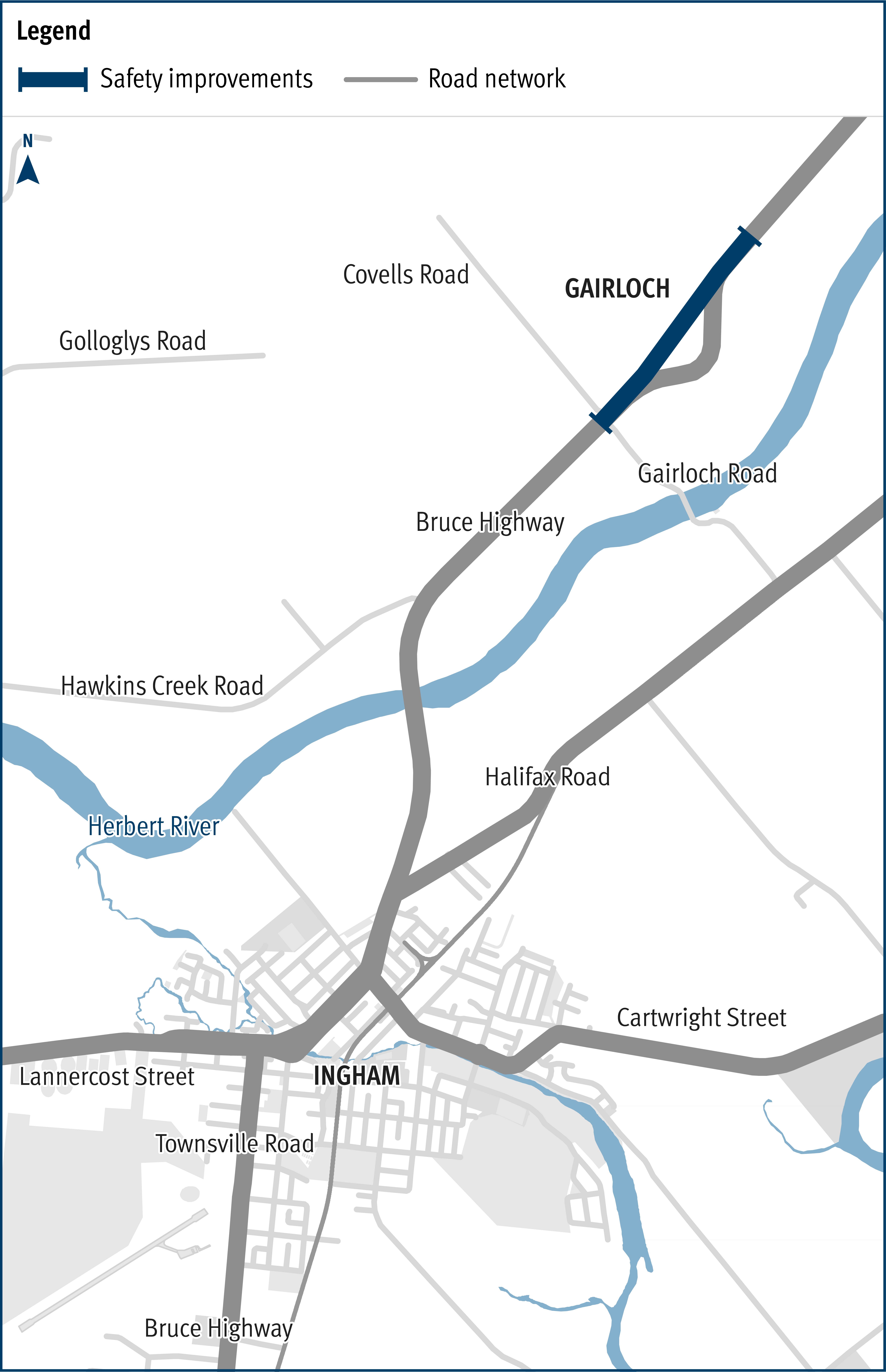 Bruce Highway (Ingham – Innisfail), Gairloch Floodway, improve safety ...
