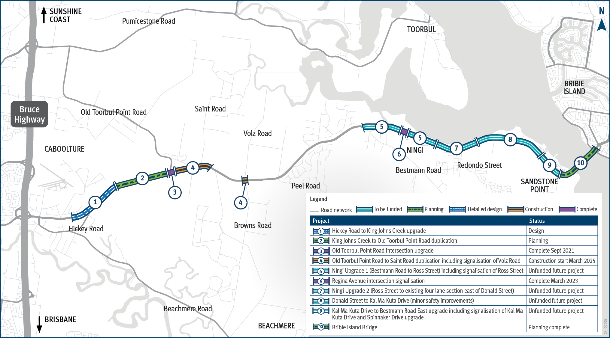 Caboolture-Bribie Island Road Upgrade Program | Department of Transport ...