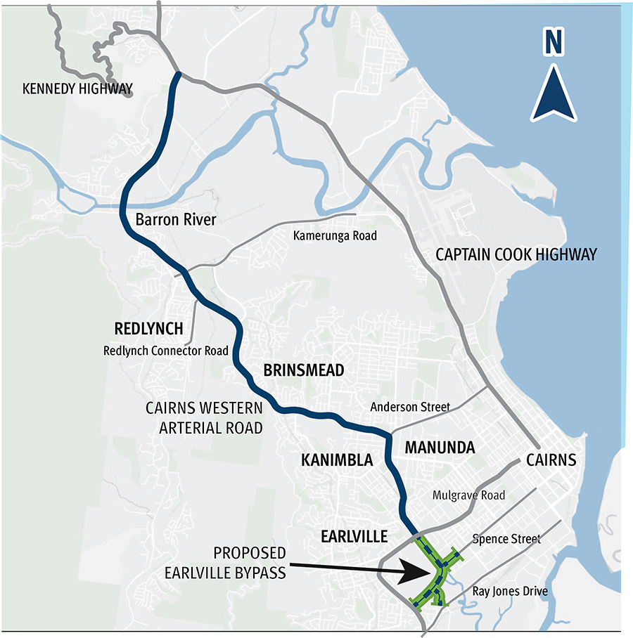 Cairns Western Arterial Road upgrade strategy | Department of Transport ...