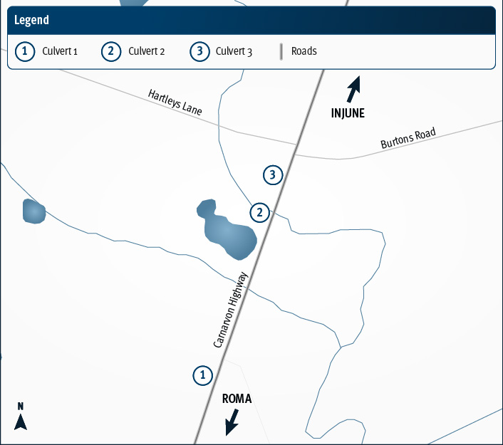 Carnarvon Highway (Roma - Injune), major culvert upgrades | Department ...
