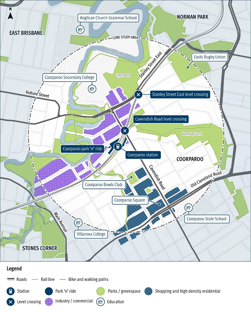 Coorparoo Level Crossing Precinct Planning | Department of Transport ...