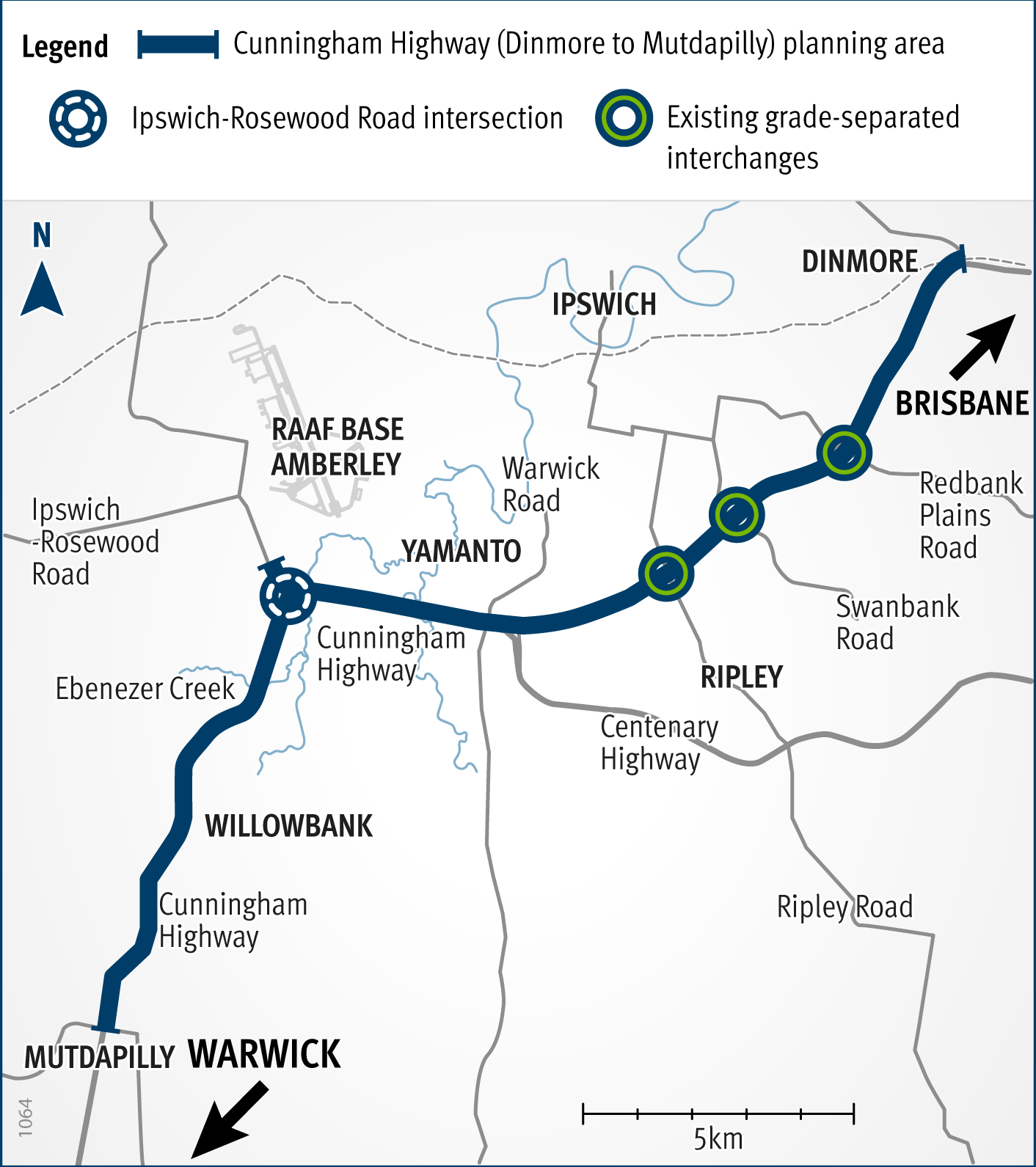 Cunningham Highway Interchange Upgrades – Ripley Road and Swanbank Road ...