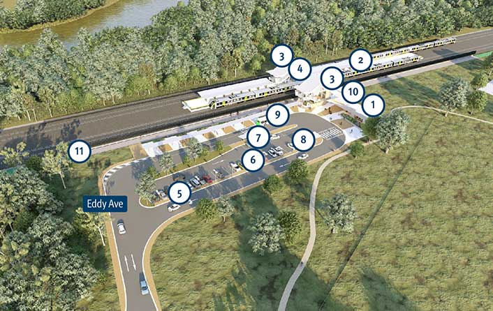 Edens Landing train station upgrade | Logan and Gold Coast Faster Rail ...