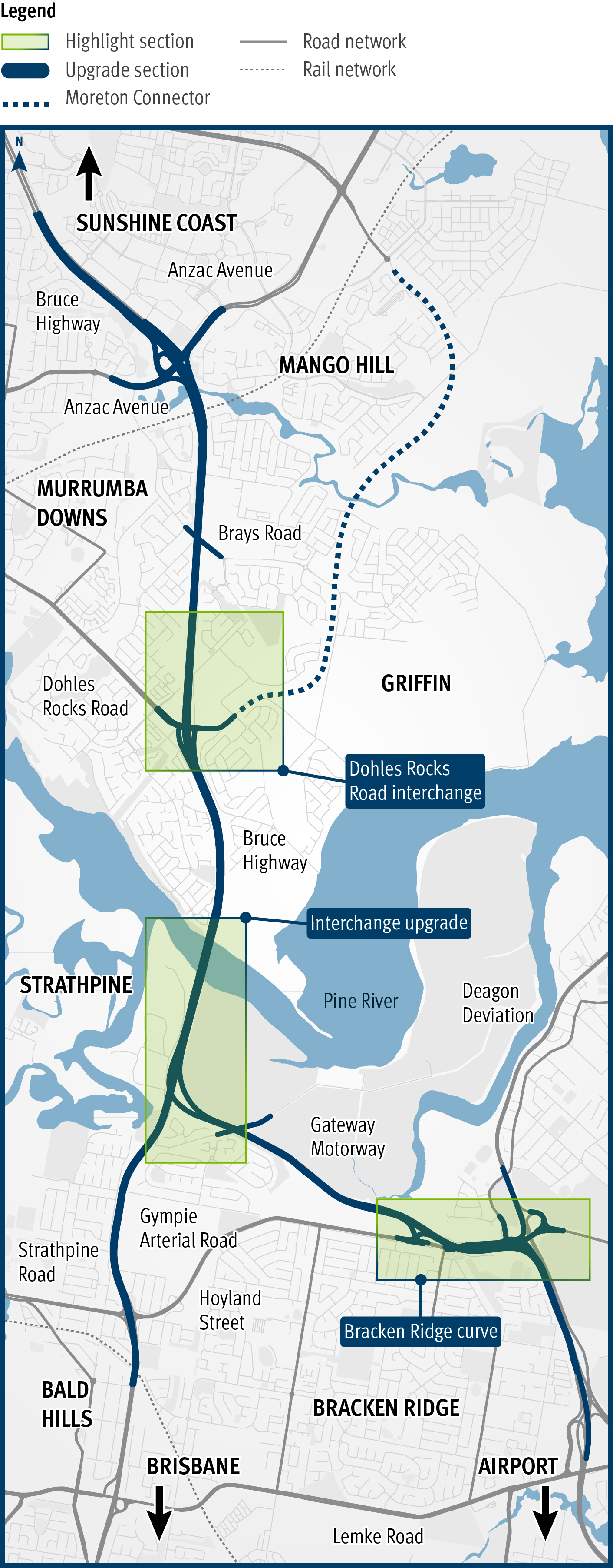 Gateway Motorway and Bruce Highway Upgrades, North Brisbane to Moreton ...