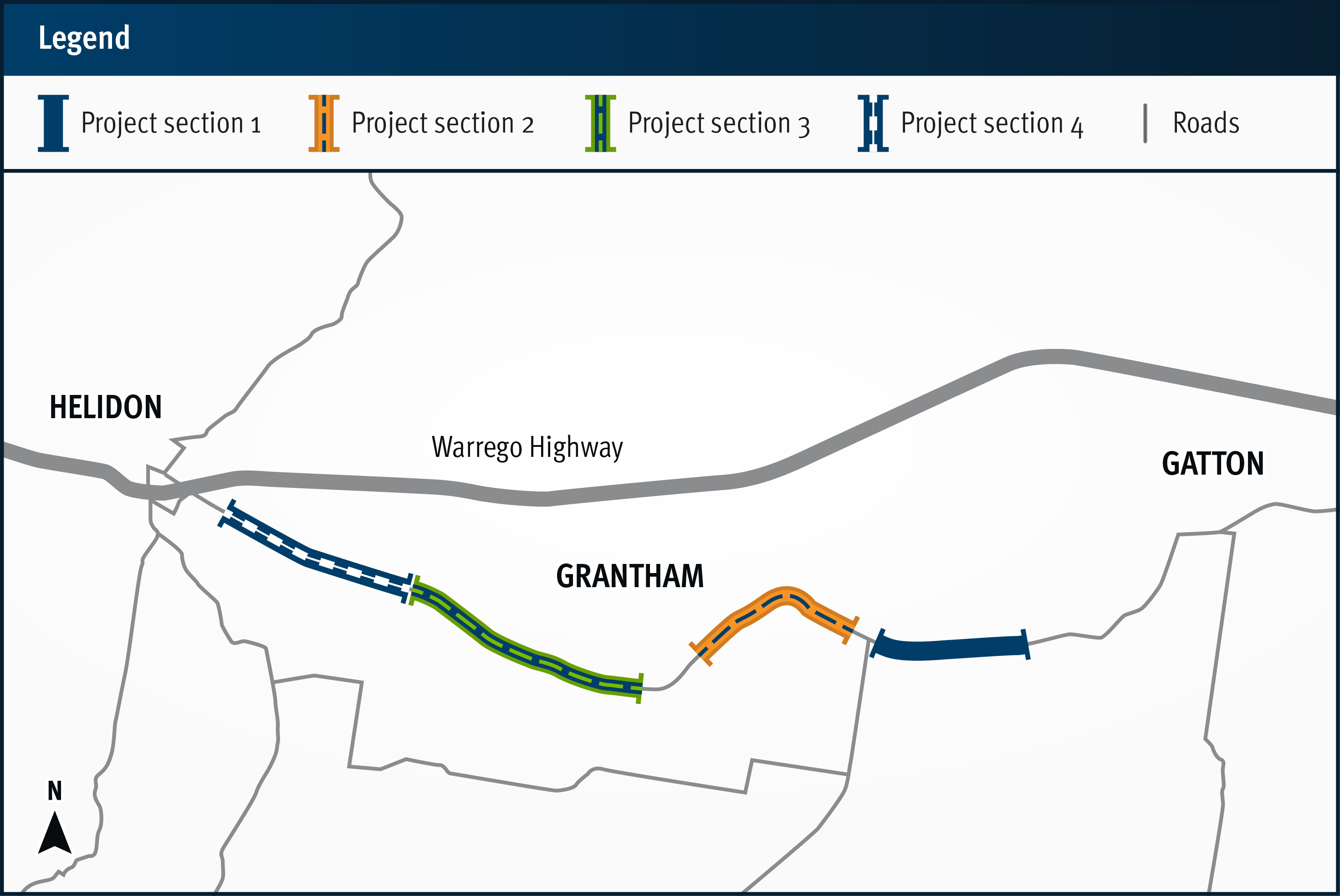 Gatton Helidon Road pavement widening | Department of Transport and ...
