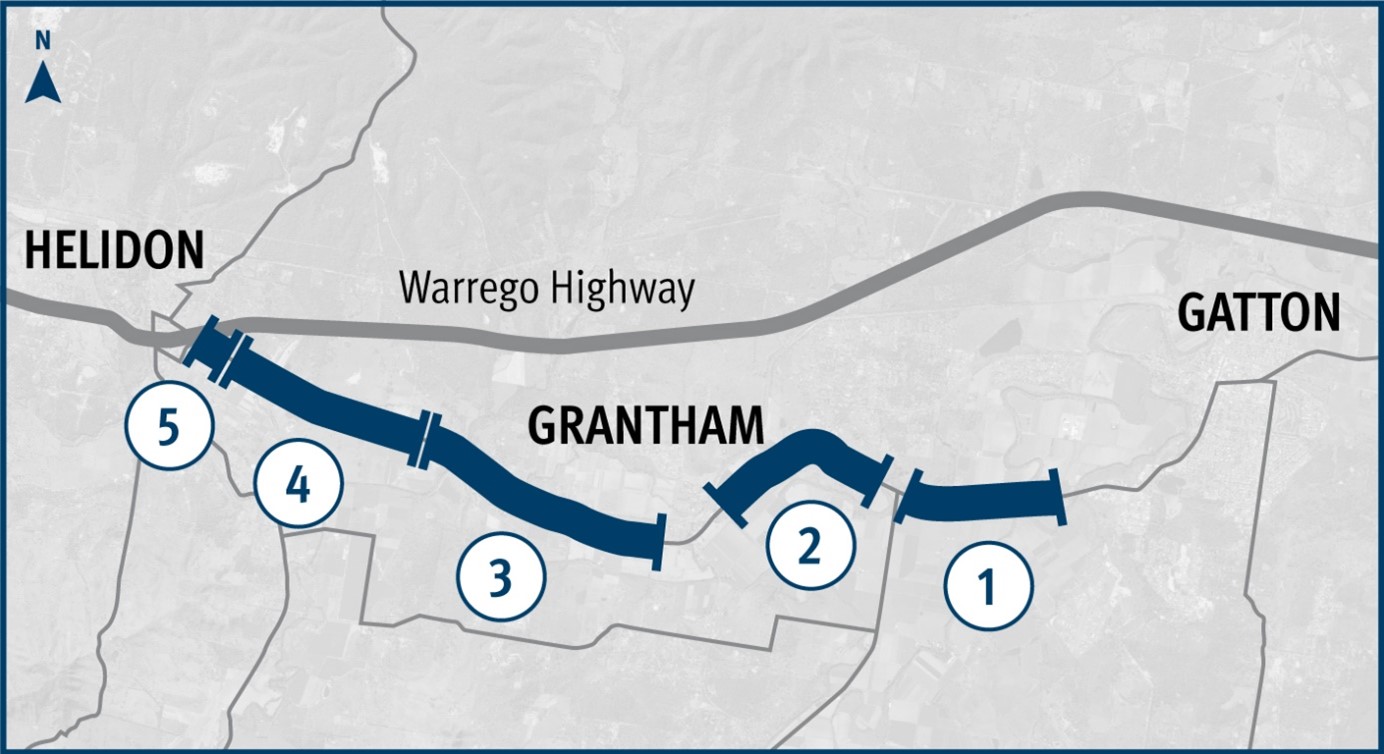 Gatton Helidon Road pavement widening | Department of Transport and ...