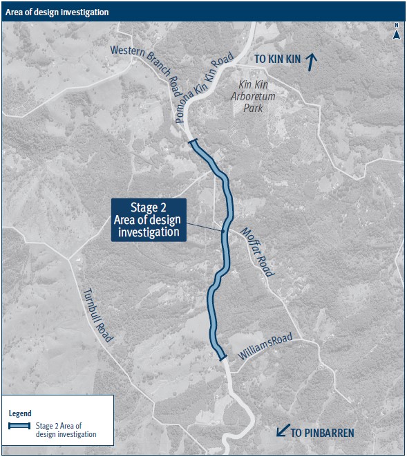 Kin Kin Road - widening upgrade at Kin Kin range | Department of ...