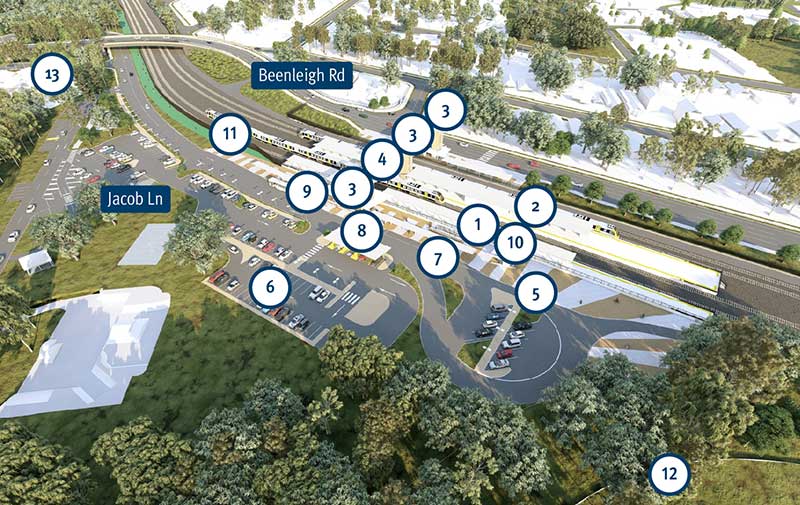Kuraby train station and level crossing upgrade | Department of ...