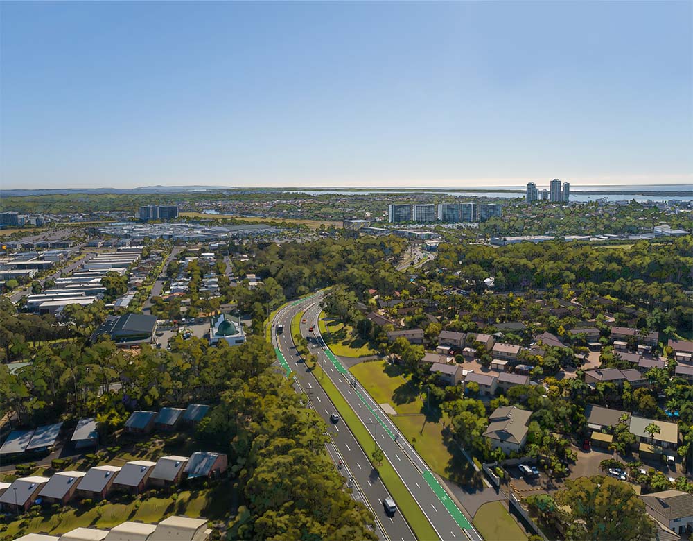 Labrador – Carrara Road, Gold Coast Highway to Napper Road, construct ...