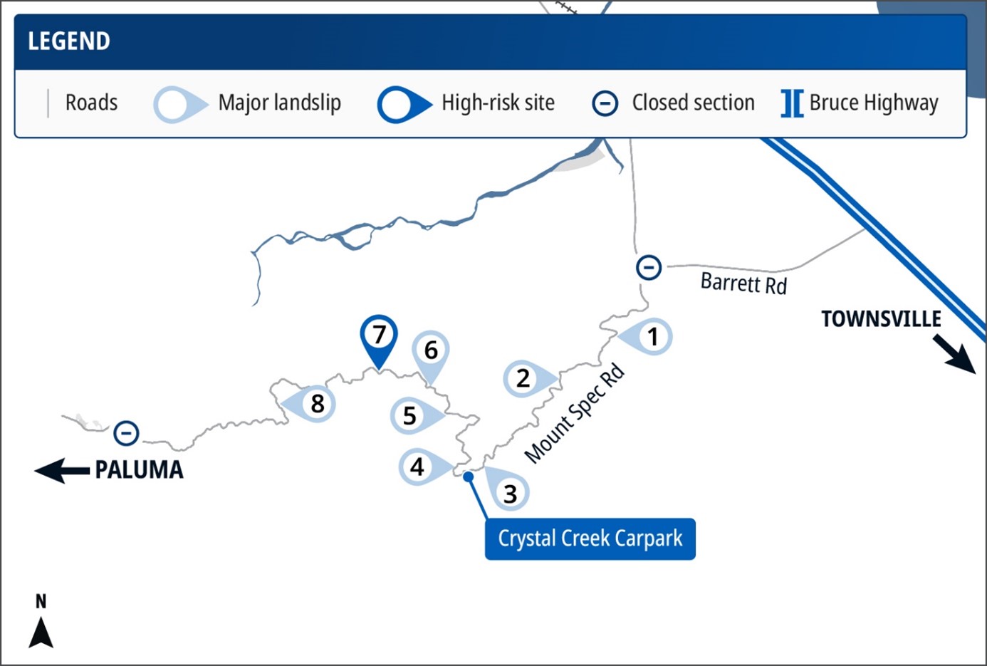 Mount Spec Road reconstruction works | Department of Transport and Main ...