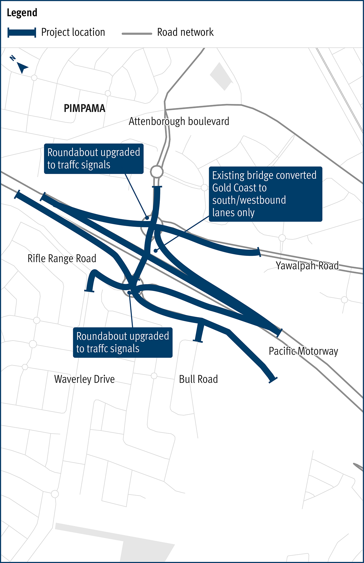 Pacific Motorway, Exit 49, upgrade interchange | Department of ...