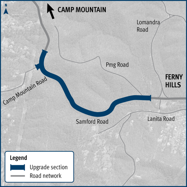 Samford Road safety improvements | Department of Transport and Main Roads