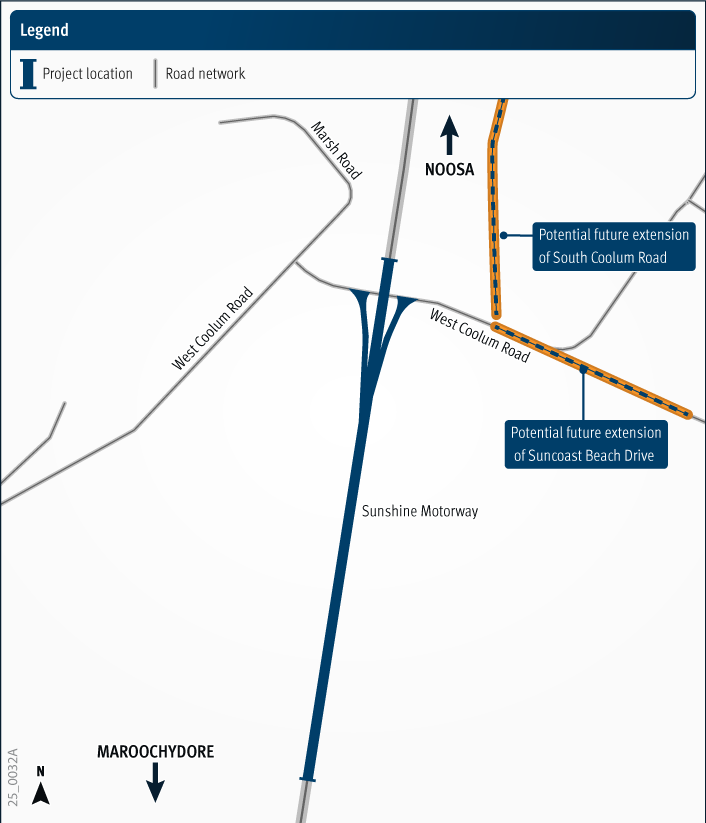 Sunshine Motorway Mooloolaba Peregian West Coolum Road upgrade ...