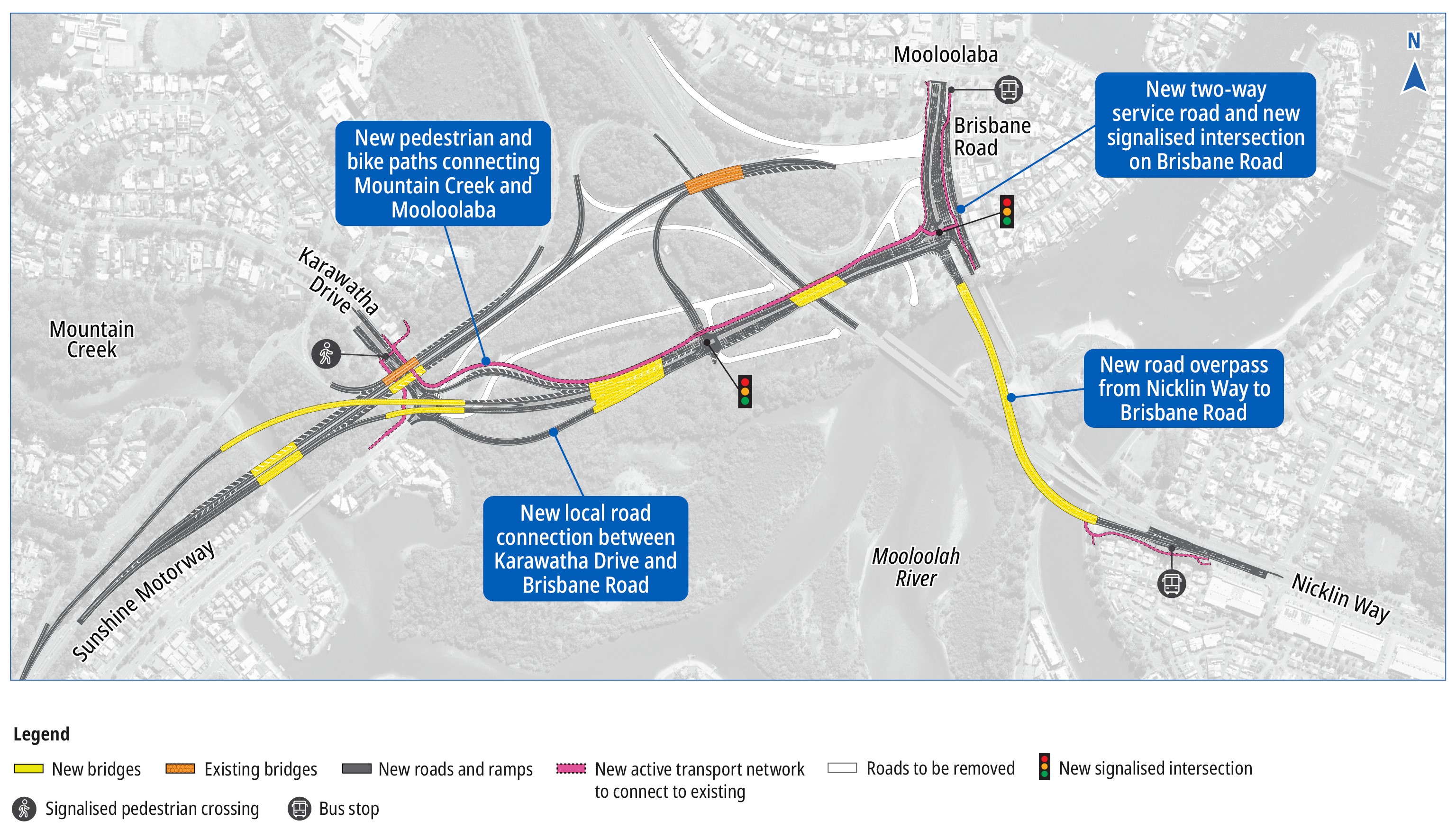 Mooloolah River Interchange Upgrade (Stage 1) | Department of Transport ...