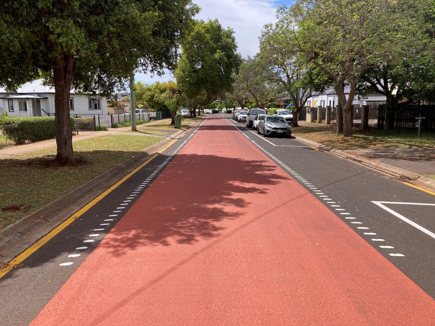 Toowoomba City Cycle Paths, Karrool Street and Goode Street, construct ...