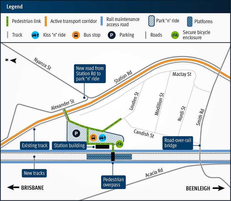 Trinder Park train station upgrade | Logan and Gold Coast Faster Rail ...