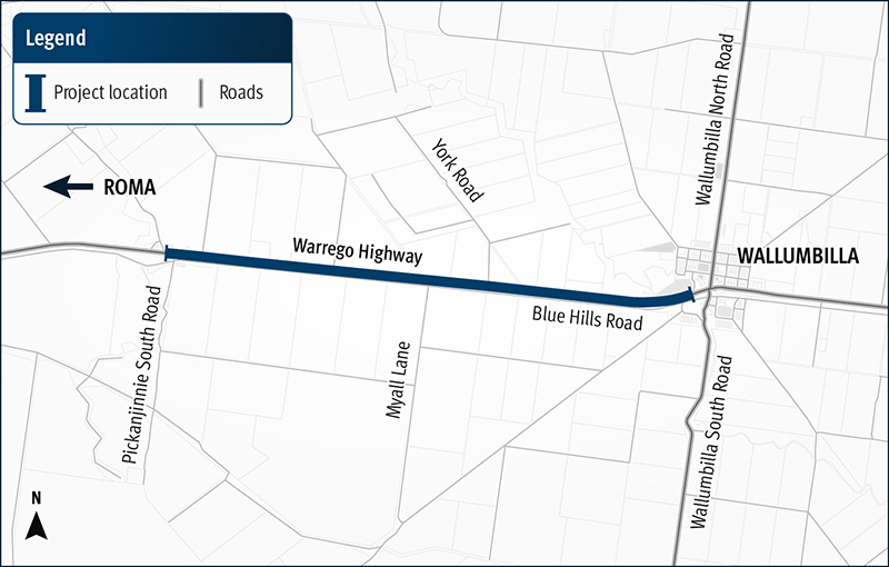 Warrego Highway (Miles – Roma), pavement widening and culverts ...