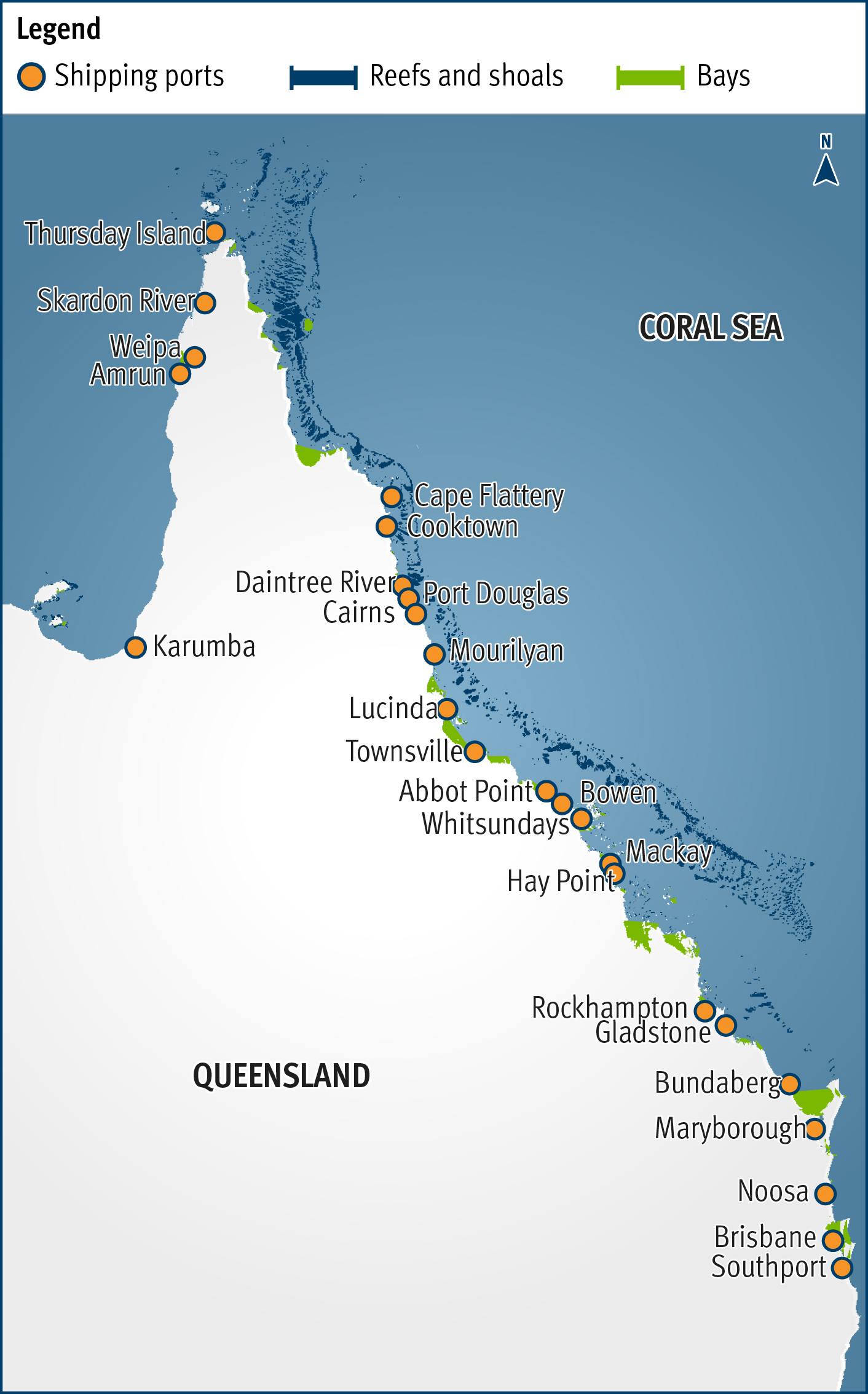 Vessel traffic services (Maritime Safety Queensland)