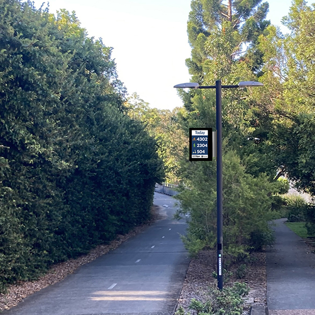 Automatic counters with real time display (Department of Transport and ...